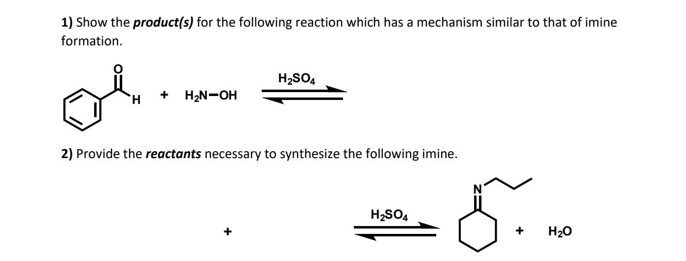 Solved 1) ﻿Show the product(s) ﻿for the following reaction | Chegg.com