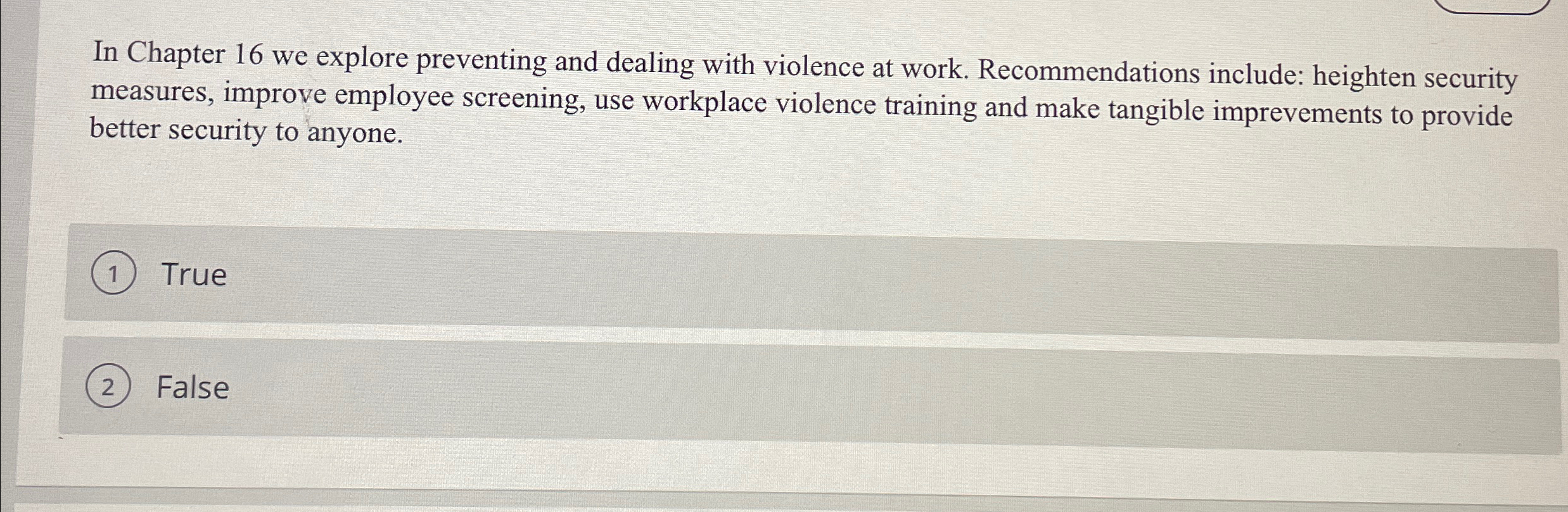 Solved In Chapter 16 ﻿we explore preventing and dealing with | Chegg.com