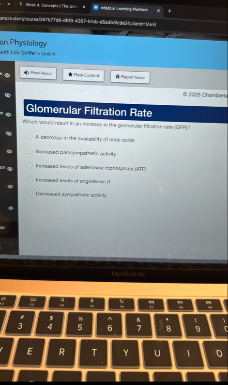 Solved Week 4: Concepts | ﻿The Urin.edapt al Learning | Chegg.com