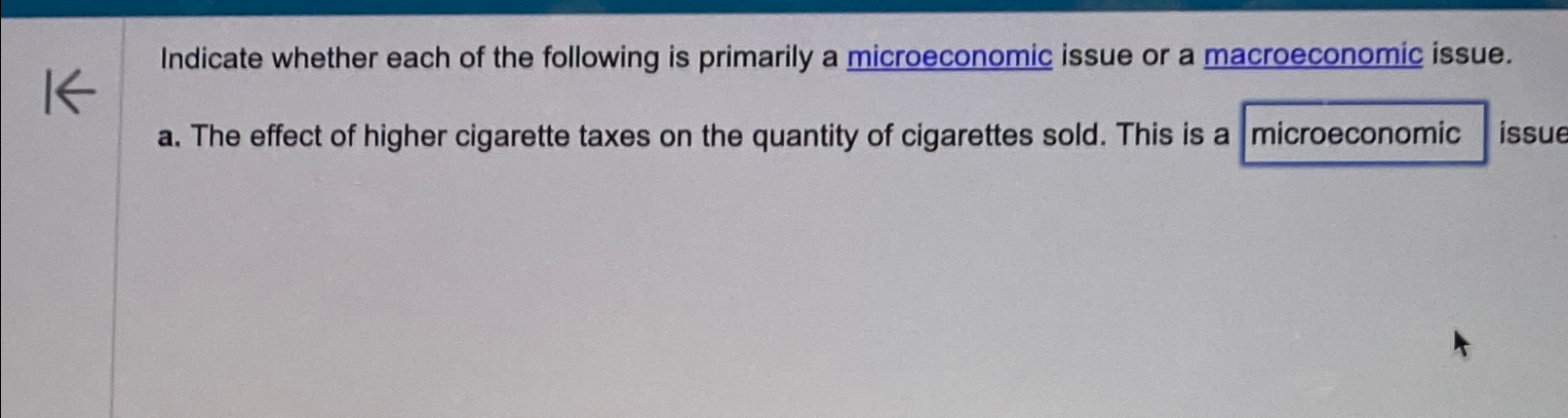 Solved Indicate whether each of the following is primarily a | Chegg.com