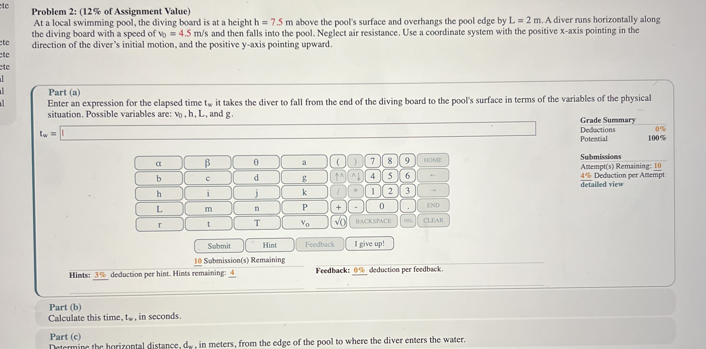 Solved Problem 2: ( 12% ﻿of Assignment Value)At a local | Chegg.com