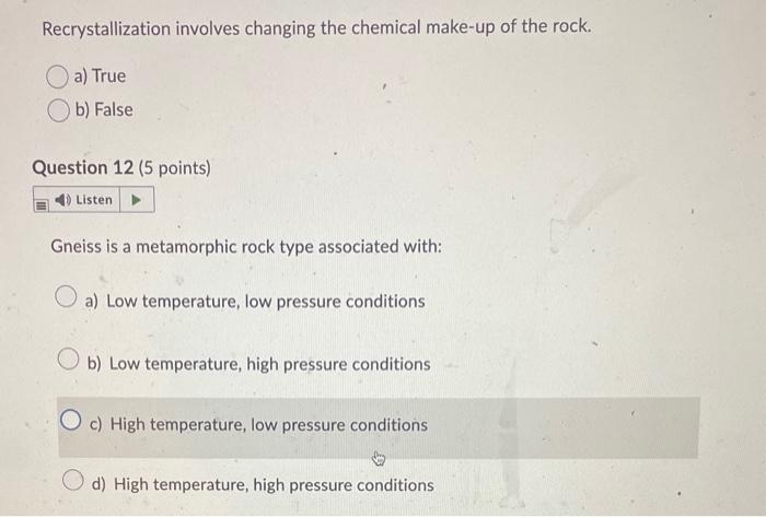 Solved Recrystallization involves changing the chemical | Chegg.com