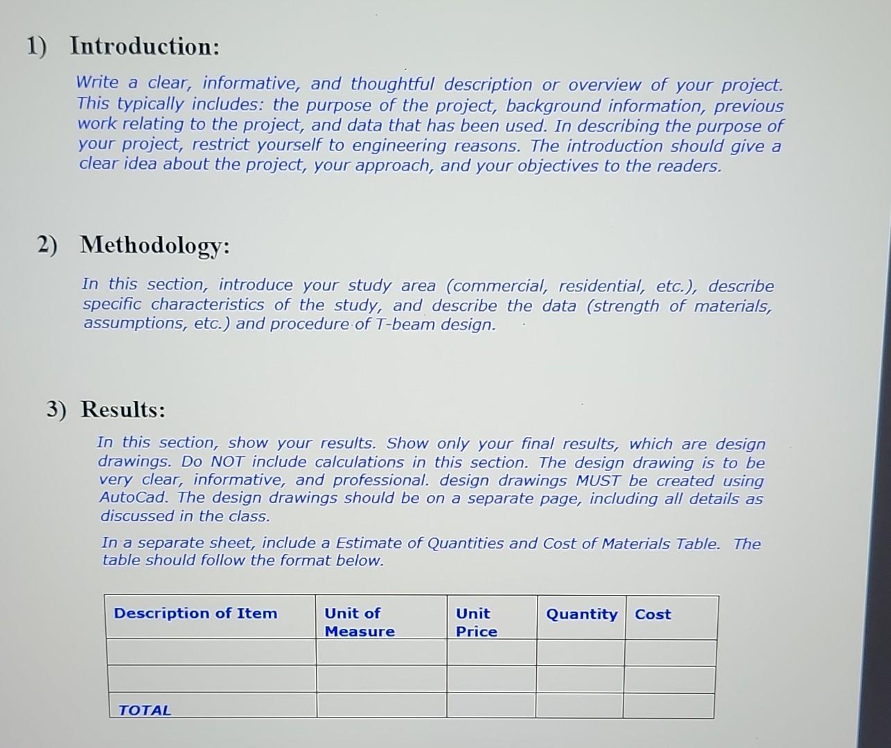 Introduction: Write a clear, informative, and | Chegg.com