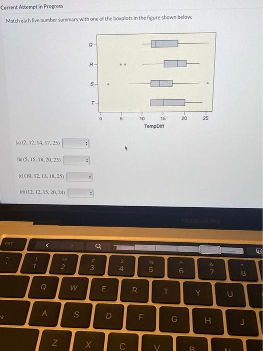 Solved Current Attempt in Progress Match each five number | Chegg.com