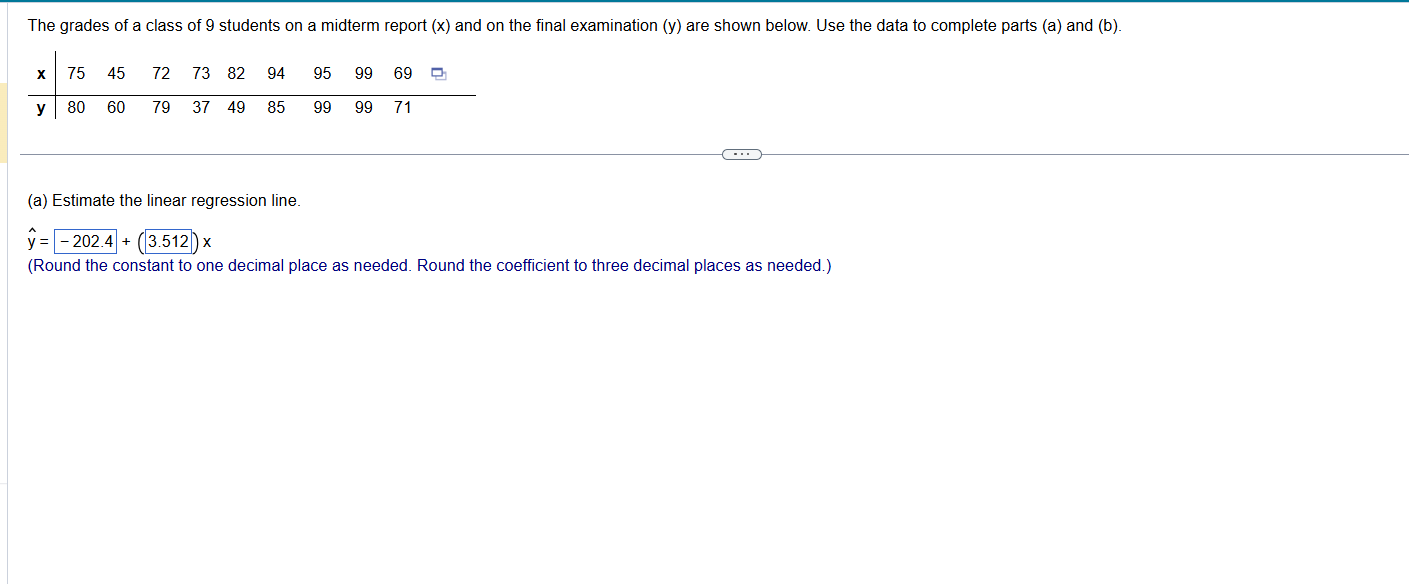 Solved The grades of a class of 9 ﻿students on a midterm | Chegg.com