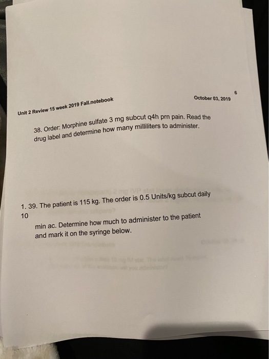 Solved 32. Order: Dynapen (diclozacillin sodium) 250 mg po | Chegg.com