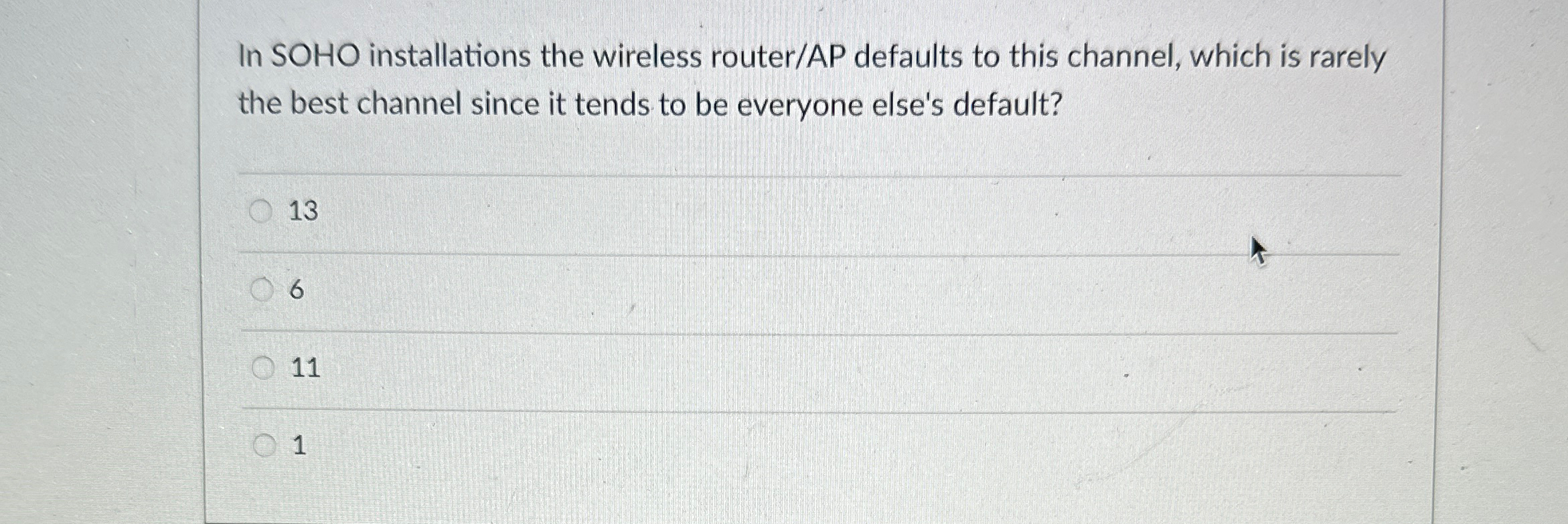 Solved In SOHO installations the wireless router/AP defaults | Chegg.com