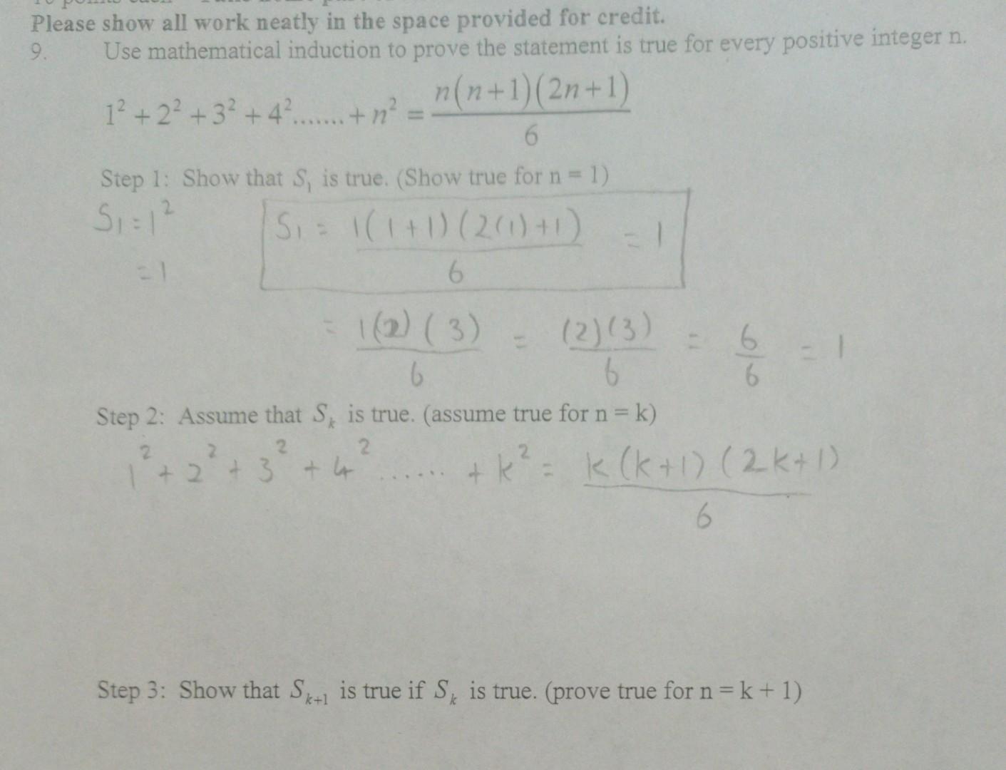 Solved Please show all work neatly in the space provided for | Chegg.com