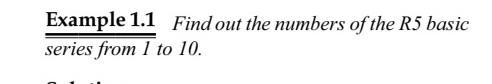 Solved \r\n\r\nExample 1.1 Find out the numbers of the R5 | Chegg.com