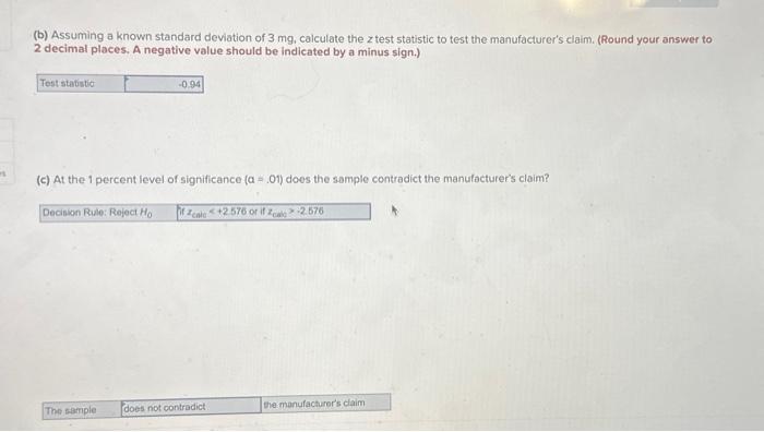 Solved The mean potassium content of a popular sports drink | Chegg.com