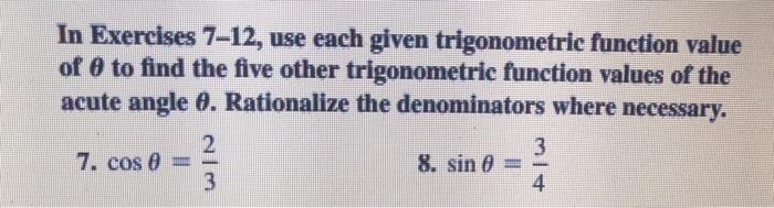 Solved Basic Concepts and Skills In Exercises 1-6, find the | Chegg.com