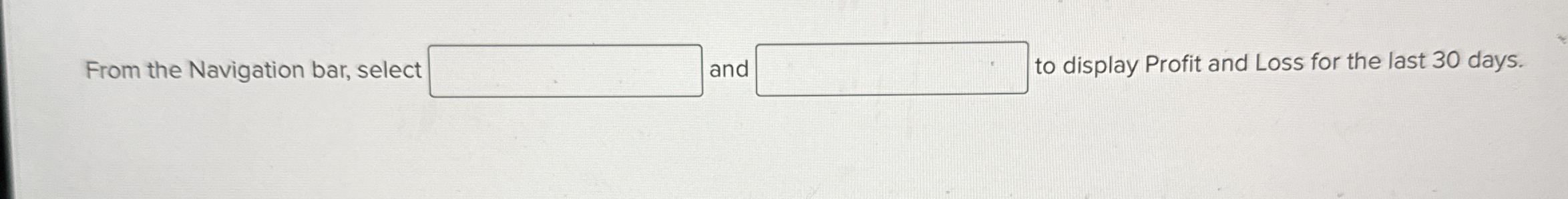 Solved From the Navigation bar, select and to display Profit | Chegg.com