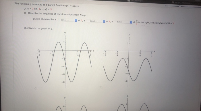 Solved The function is related to a parent function FX) = | Chegg.com