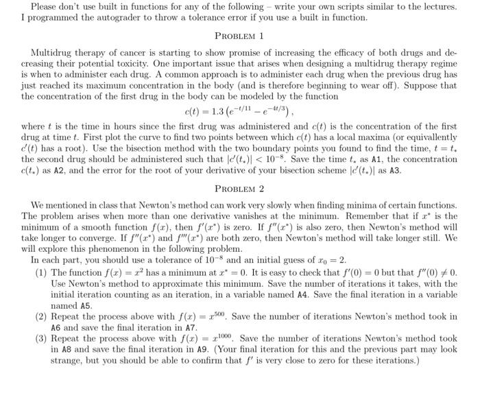Solved Please don't use built in functions for any of the | Chegg.com