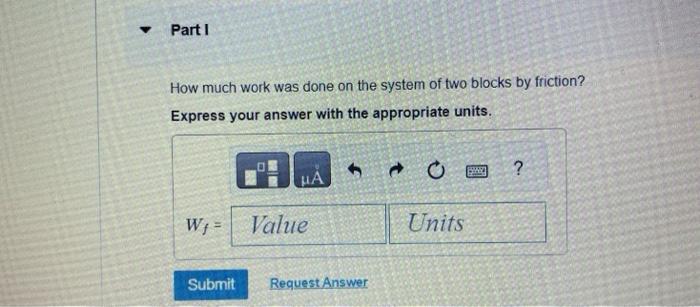 Solved FigureConsider the system of two blocks shown in | Chegg.com