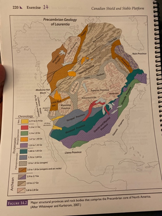 Solved 14. what is fhe Abitibi Belt and what age/type of | Chegg.com