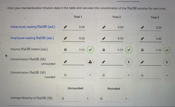 Solved volume of KHP solution used is 10.0 ml calculate the | Chegg.com