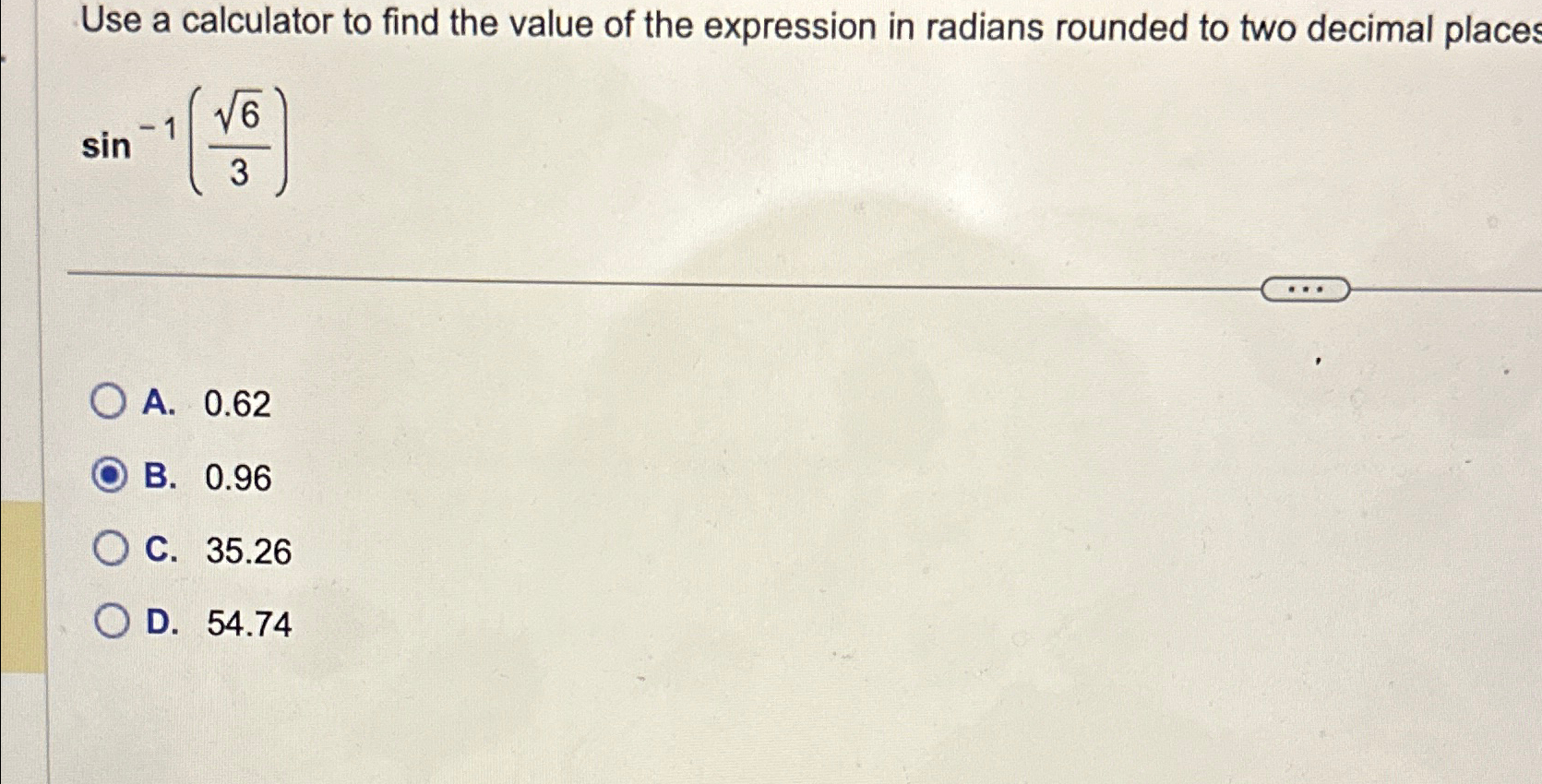Solved Use a calculator to find the value of the expression | Chegg.com