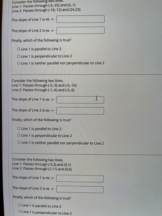 Solved Consider the following two lines. Line 1: Passes | Chegg.com