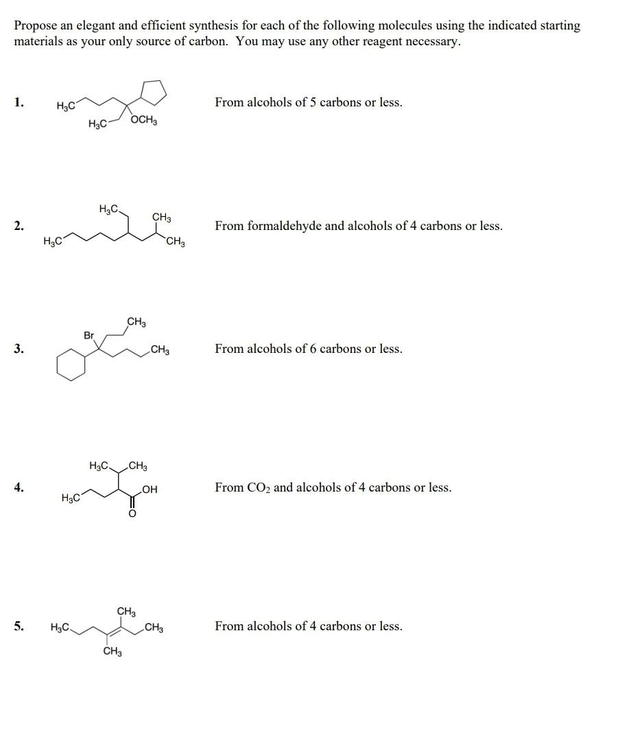 Solved Propose an elegant and efficient synthesis for each | Chegg.com