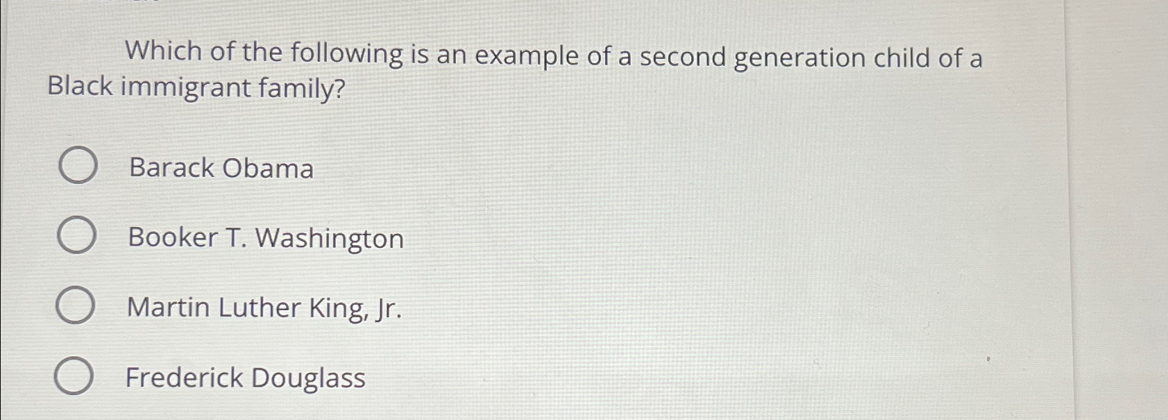 Solved Which of the following is an example of a second | Chegg.com