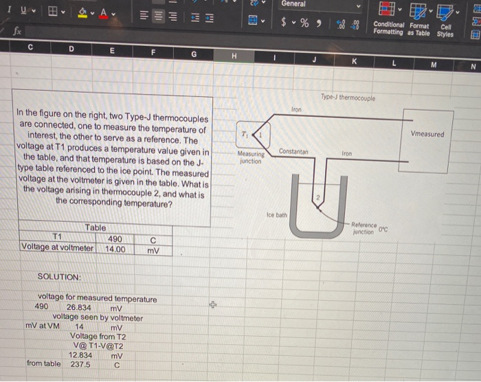Solved General IV Av Conditional Format Formatting as Table | Chegg.com