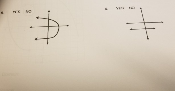 Solved 5 . YES NO 5. YES NO D # | Chegg.com