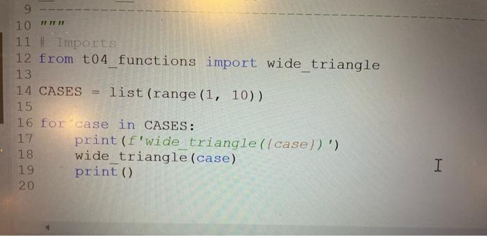 Solved E 103 functions.py x Converts letters in a string to | Chegg.com
