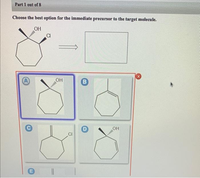 Solved Design a synthesis of 2-chloro-1-methylcycloheptanol | Chegg.com