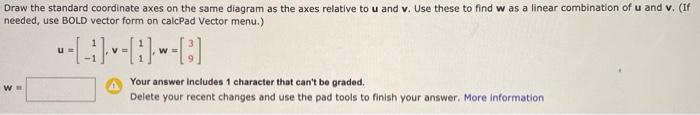Solved Draw the standard coordinate axes on the same diagram | Chegg.com
