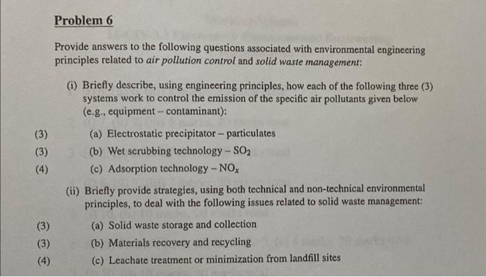 Solved Provide answers to the following questions associated | Chegg.com