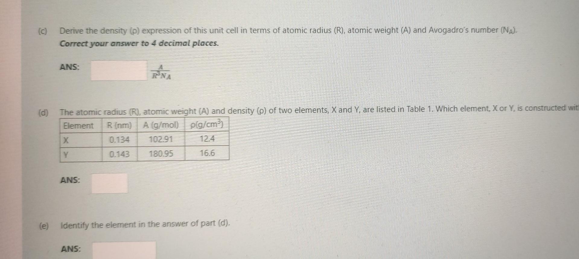 Solved A unit cell, as shown in Figure 1, has identical | Chegg.com