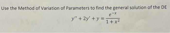 Solved Solve the following problem using the same process as | Chegg.com