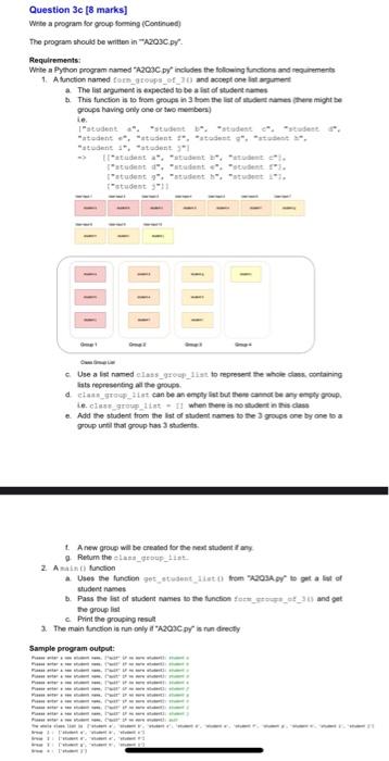 Solved The program should be written in "A2Q3A.py". | Chegg.com