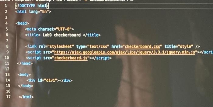 Solved Task 3 2d Array Jquery You Are Given Html Css And 4490