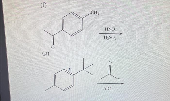 Solved (f) H2SO4 HNO3 | Chegg.com