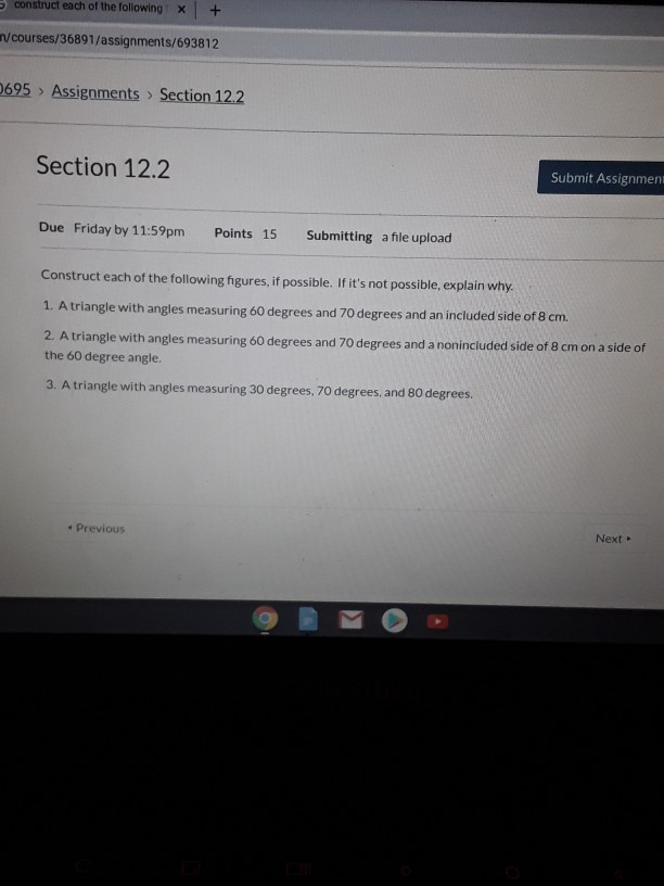Solved construct each of the following X + | Chegg.com