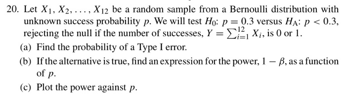 Solved 20. Let X1, X2, ..., X12 be a random sample from a | Chegg.com