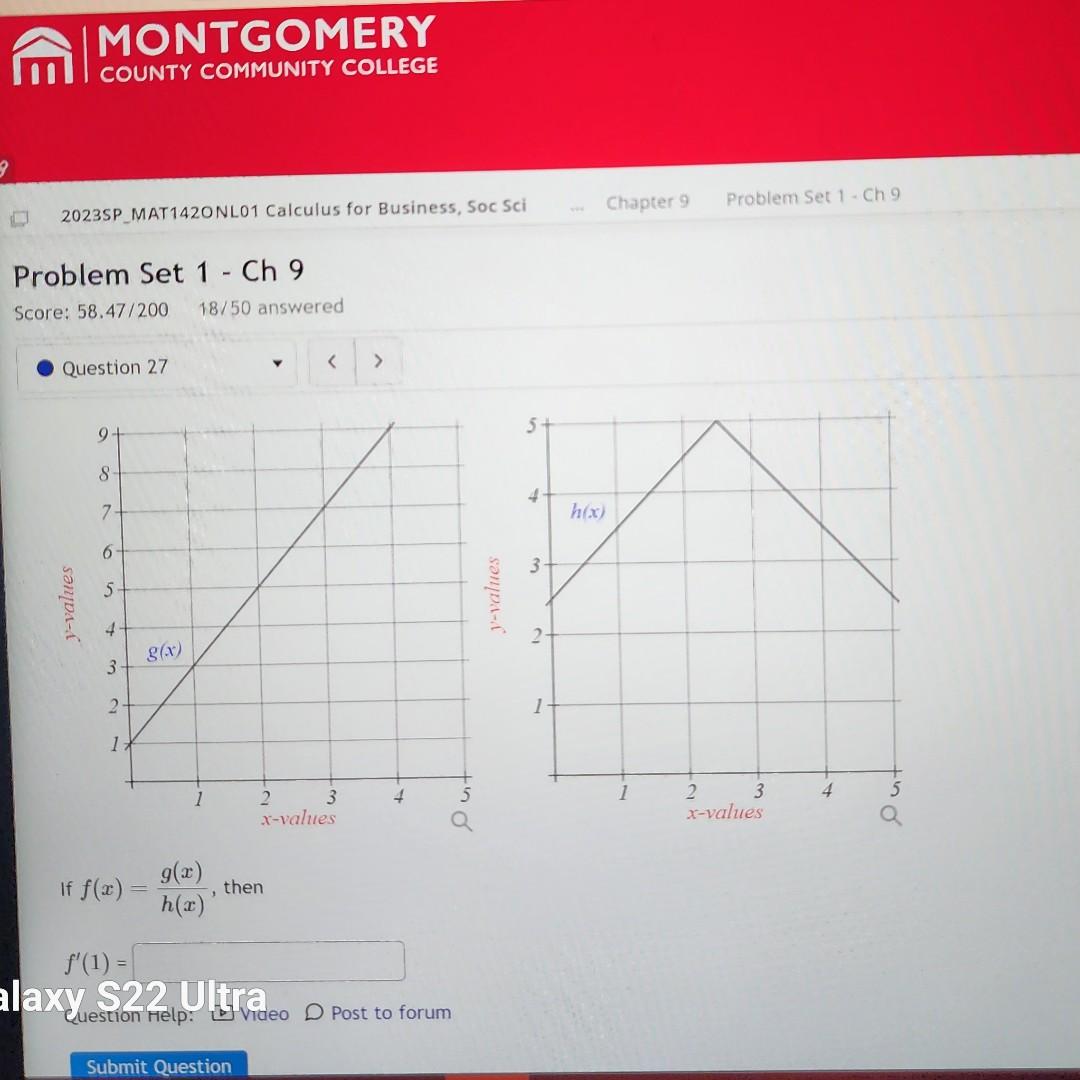 Solved Problem Set 1 - Ch 9 Score: 58.47/20018/50 answered | Chegg.com