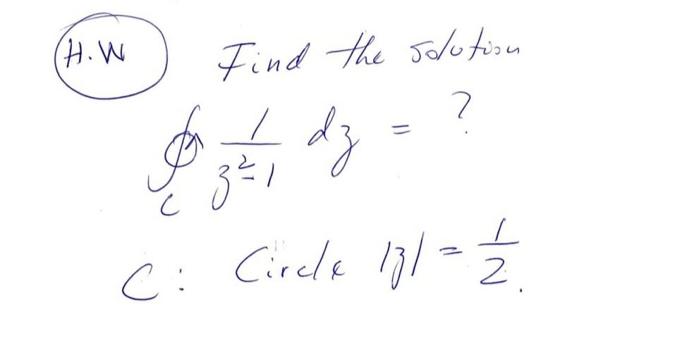 Solved ∮cz2−11dz=?C: Circle ∣z∣=21 | Chegg.com