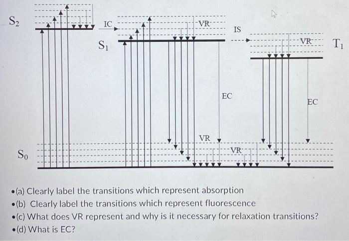 Solved - (a) Clearly label the transitions which represent | Chegg.com