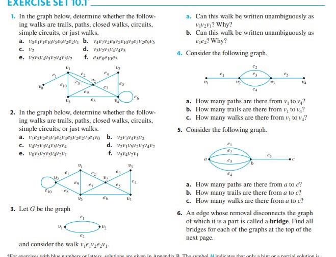 Solved 1. In the graph below, determine whether the | Chegg.com