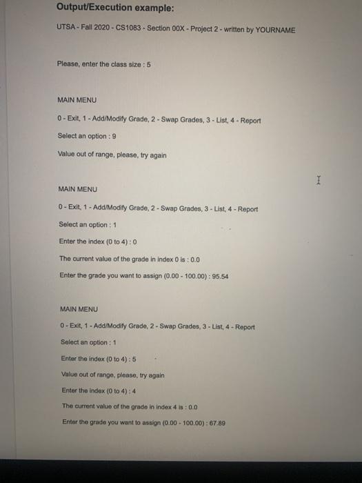 Solved Write Program In Java Class Namehigh Schoolgrades