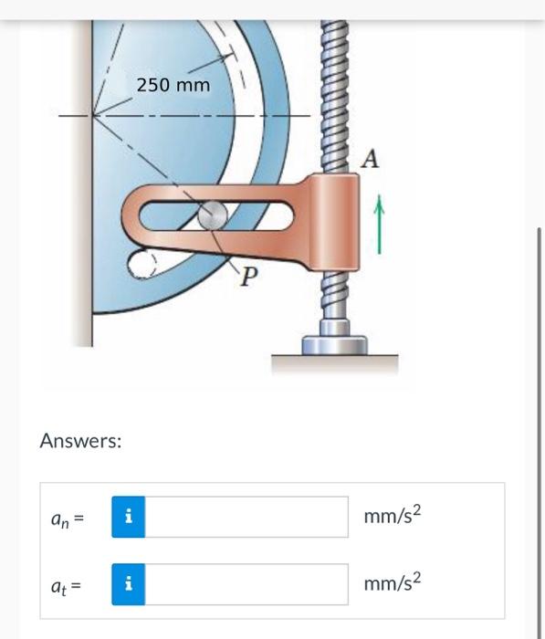 Solved In the design of a timing mechanism, the motion of | Chegg.com
