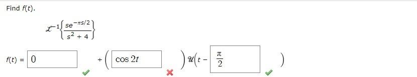 Solved Use (8), ∫0tf(τ)dτ=L−1{sF(s)}, to evaluate the given | Chegg.com