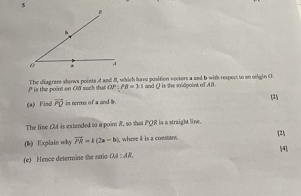 Solved The diagram shows points A and B, ﻿which have | Chegg.com