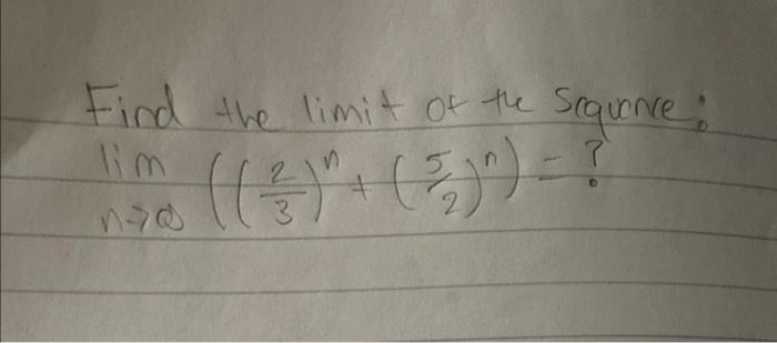 Solved ((32)n+(25)n)=? | Chegg.com