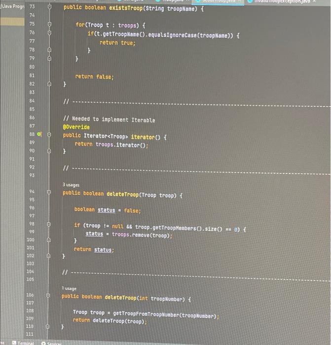 Solved how do I update my code as request by the UML chart? | Chegg.com
