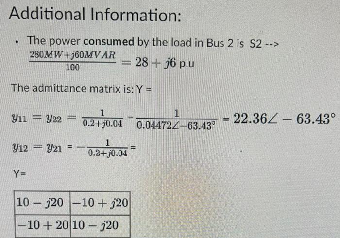 1. In the power system network shown below (Fig. 1), | Chegg.com