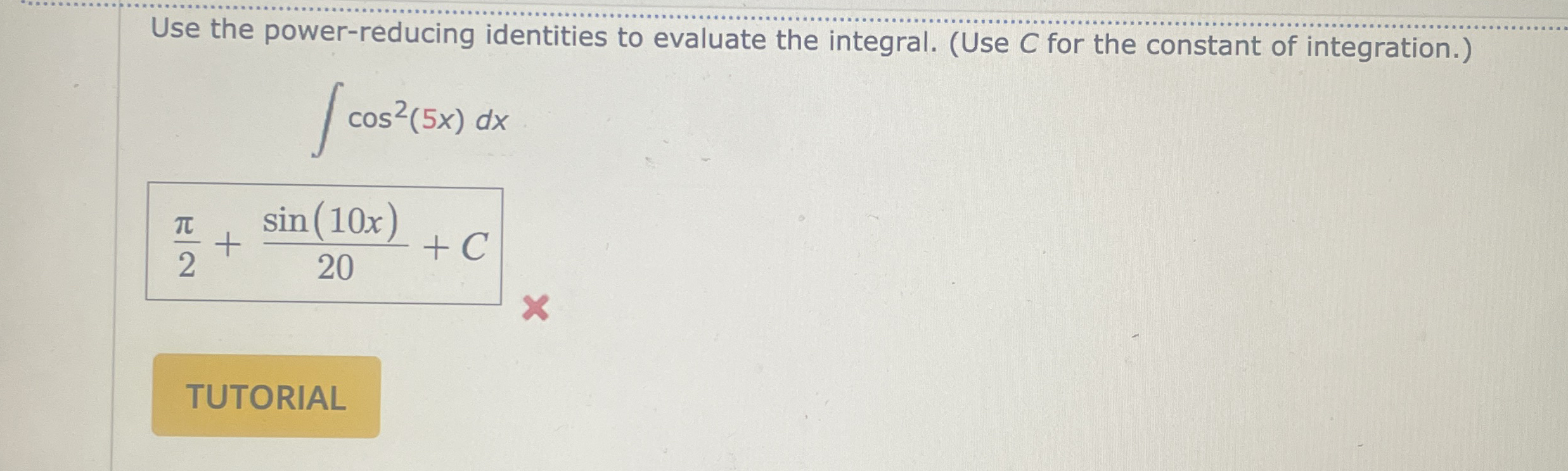 Solved Use the power-reducing identities to evaluate the | Chegg.com